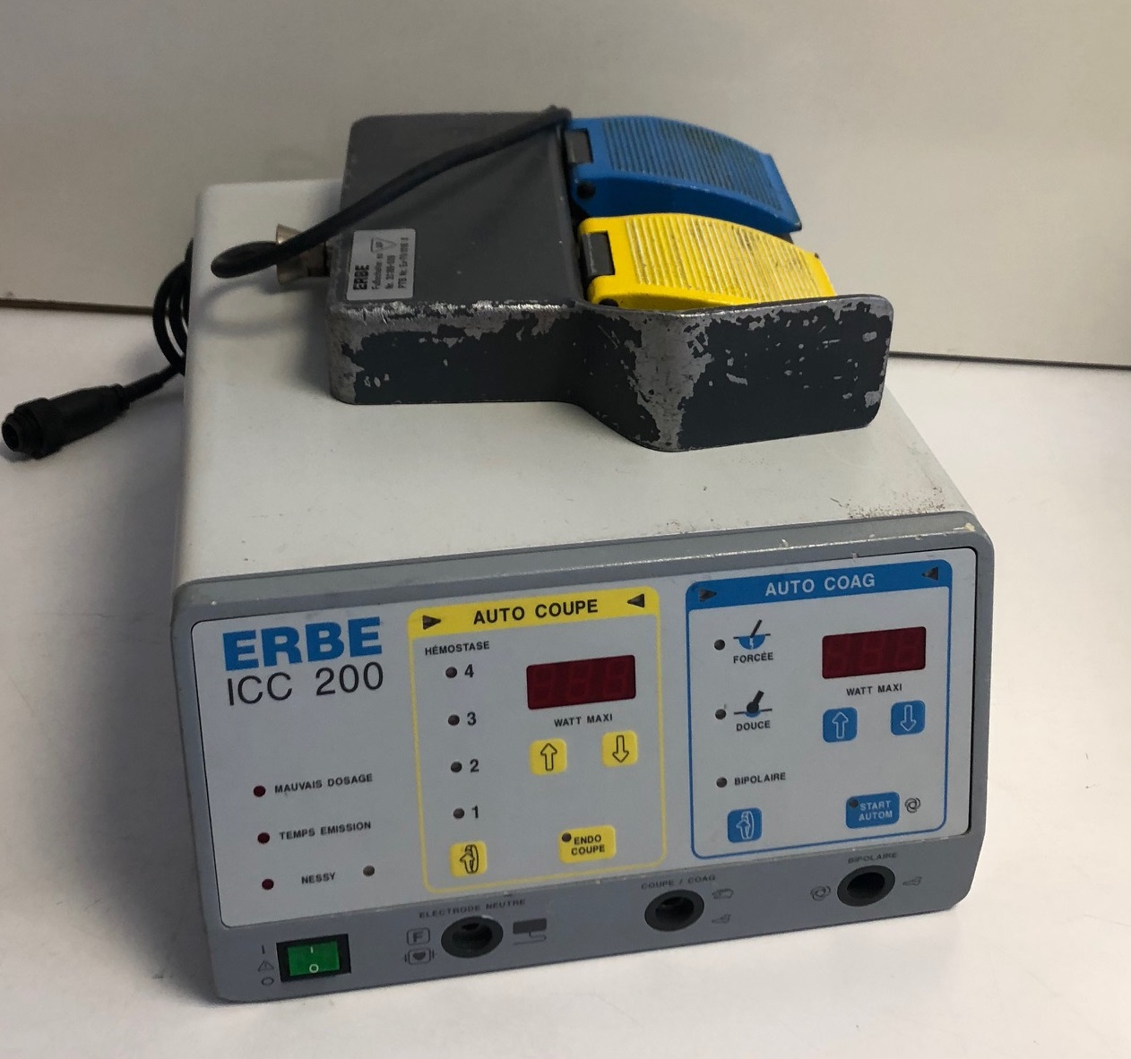 Bistouris ERBE ICC 200 reconditionné et occasion- Sept Médical ...