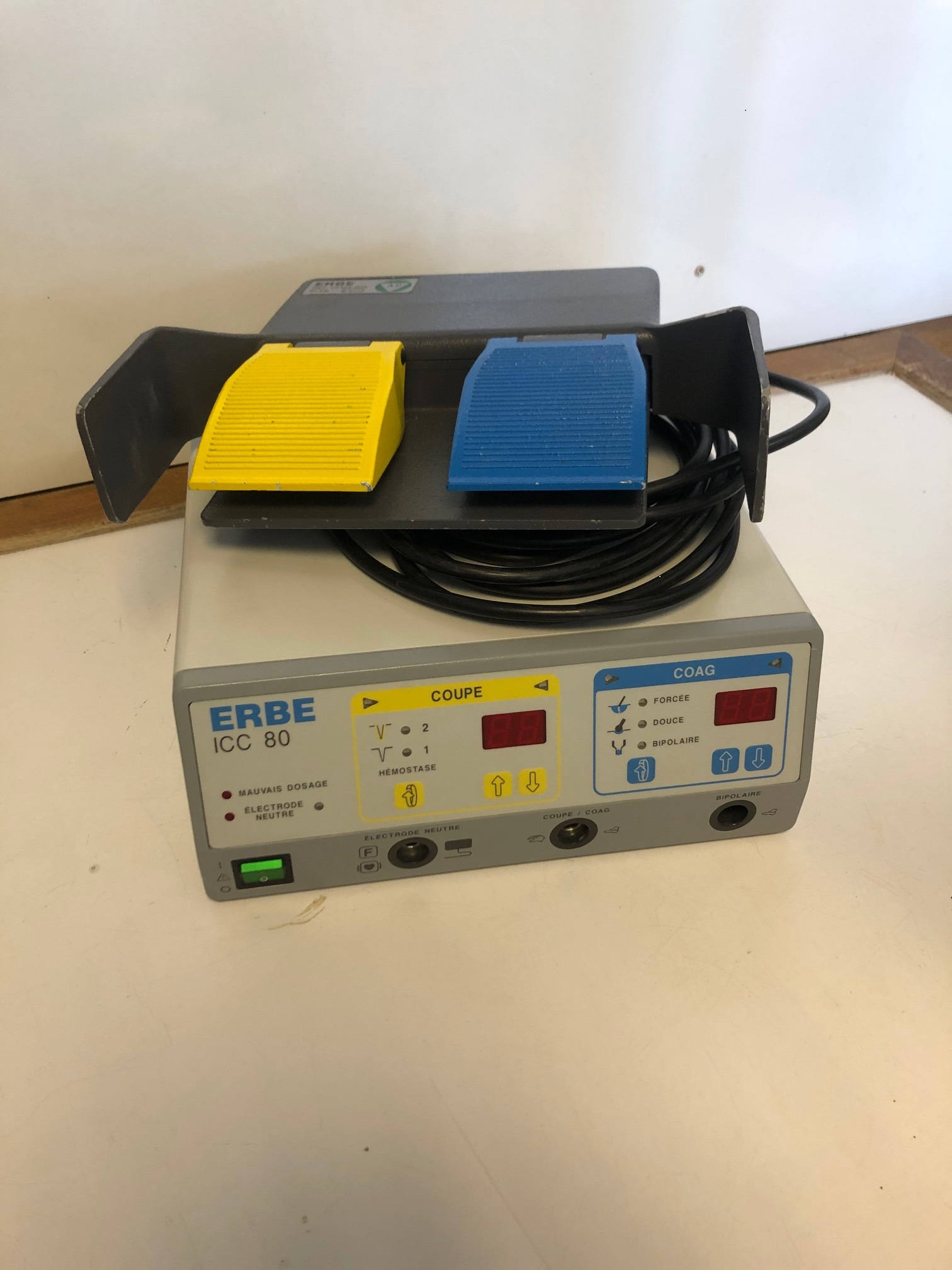 Bistouri ERBE ICC 80 reconditionné et occasion- Sept Médical - matériel ...