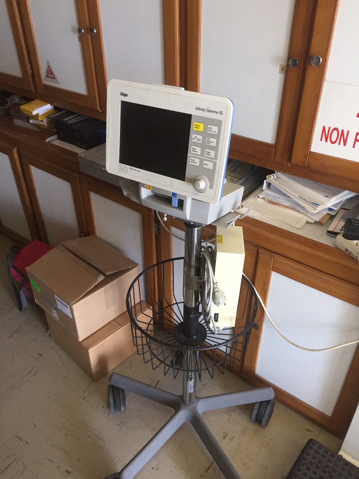 Moniteur multi paramètre Dräger Infinity gamma xl reconditionné et ...