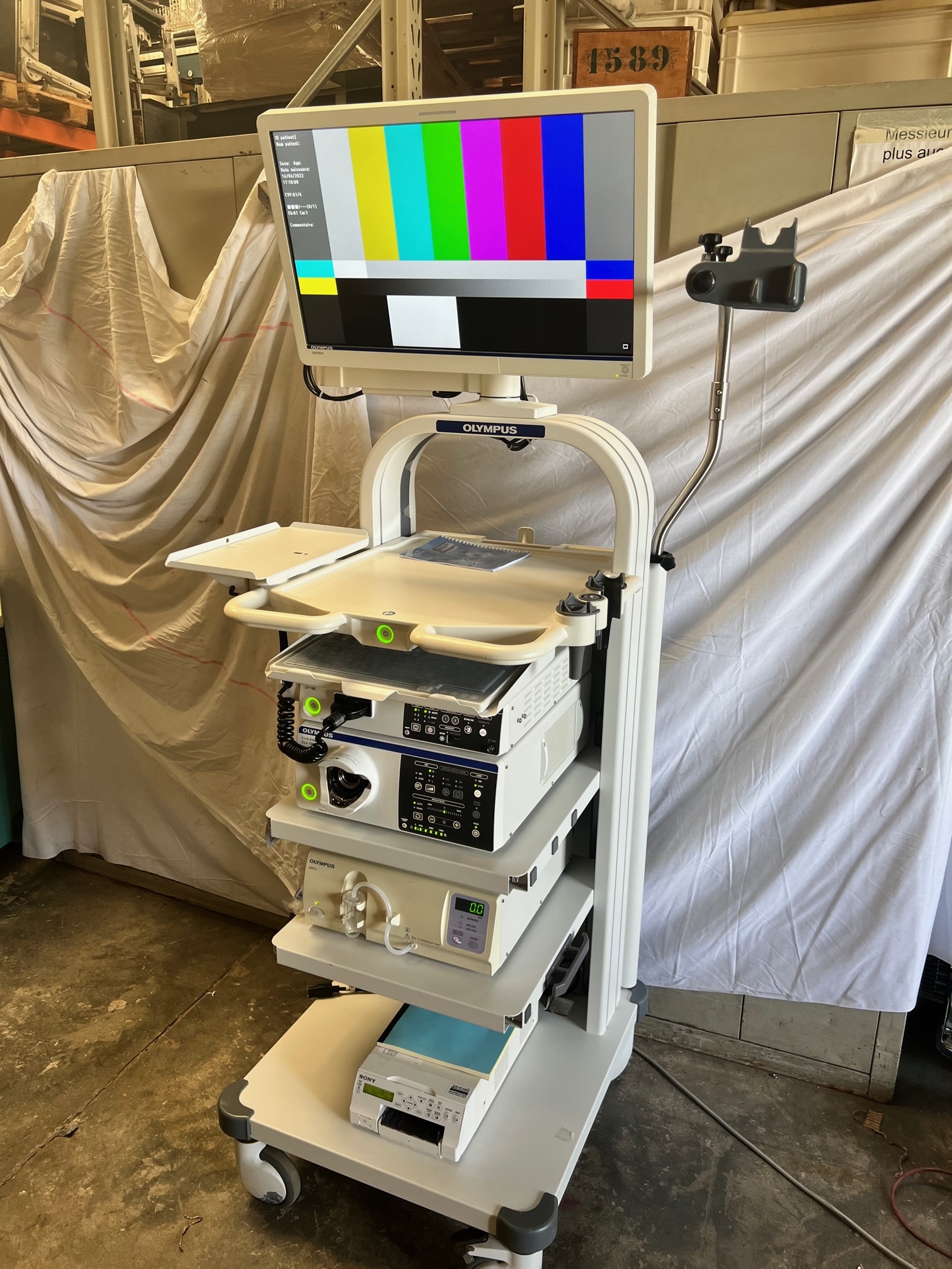 Colonne endoscopie Olympus Exera III - 190 reconditionné et occasion ...