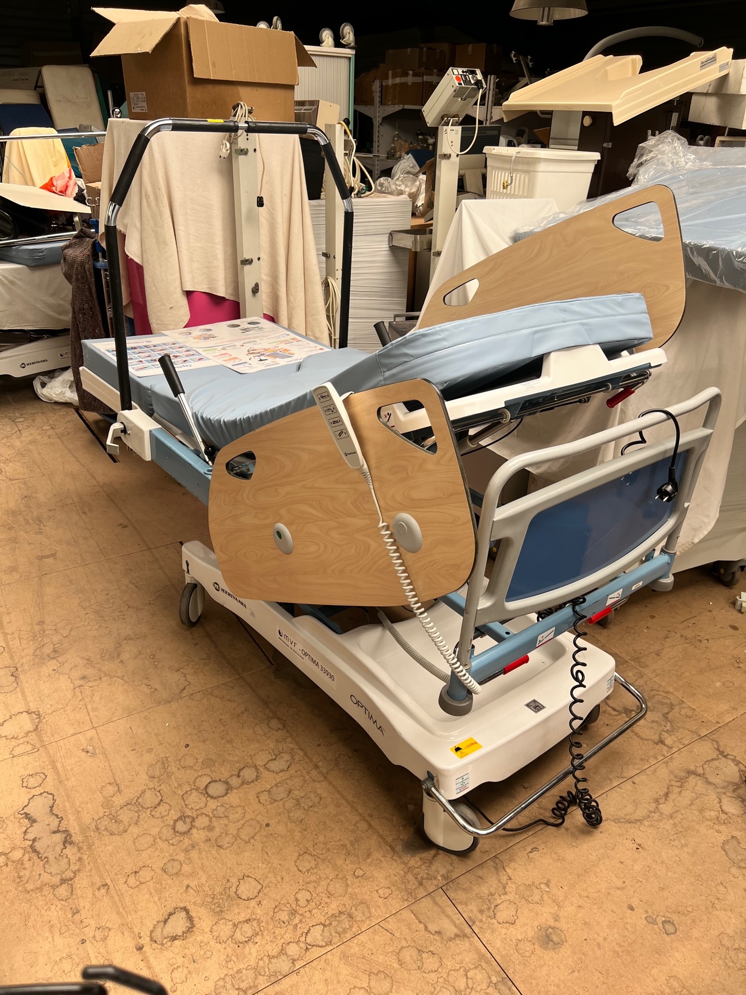 Merivaara Optima 33930 reconditionné et occasion- Sept Médical - matériel médical d'occasion et ...